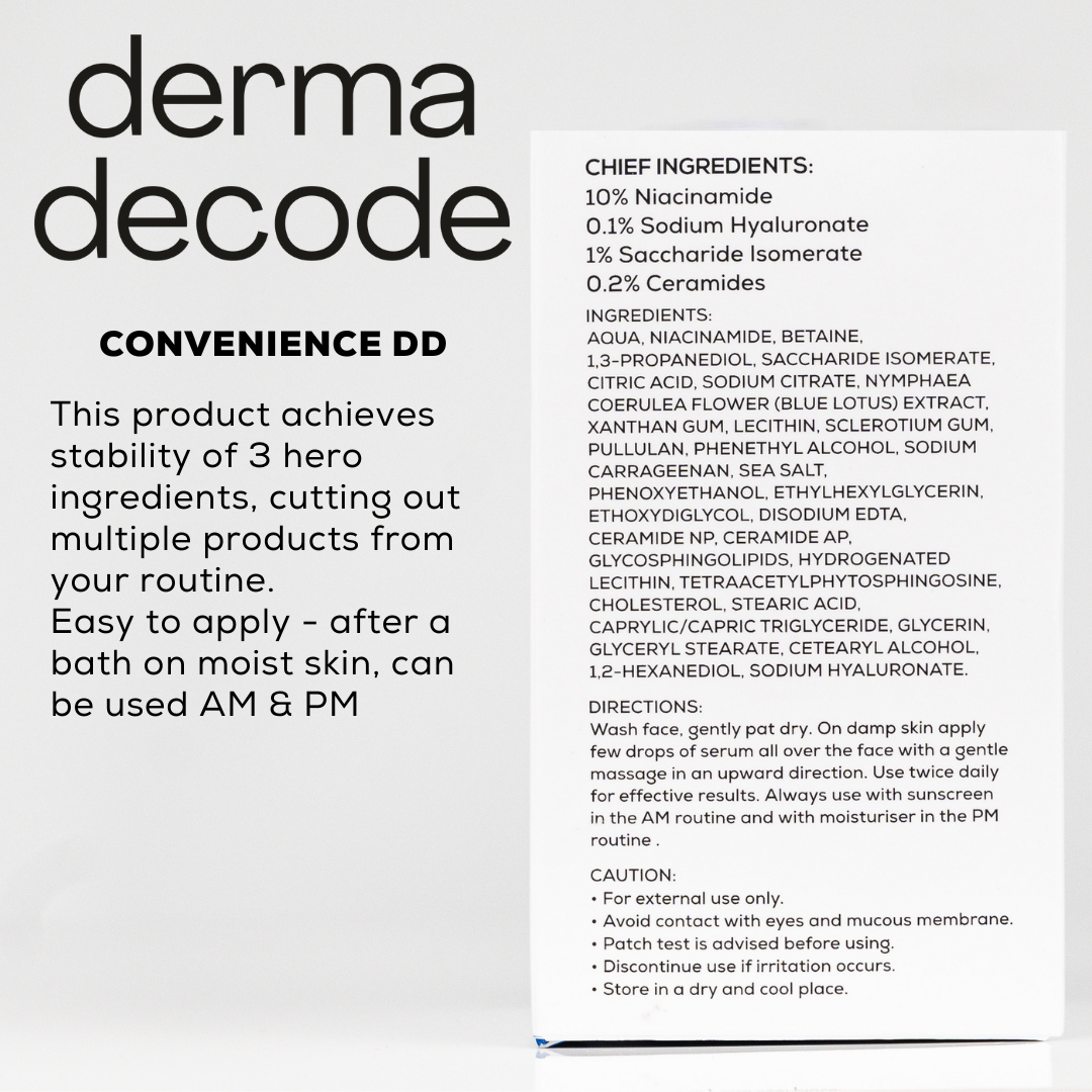 Derma Decode Niacinamide ceramides hyaluronic acid serum | Serums | Buy ...