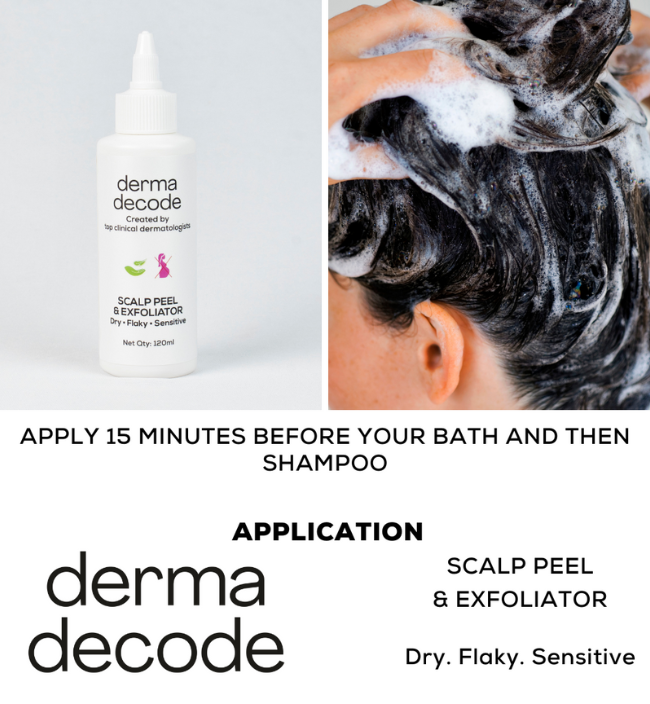 Derma Decode Scalp peel & exfoliator | Dry.Flaky.Sensitive | scalp ...